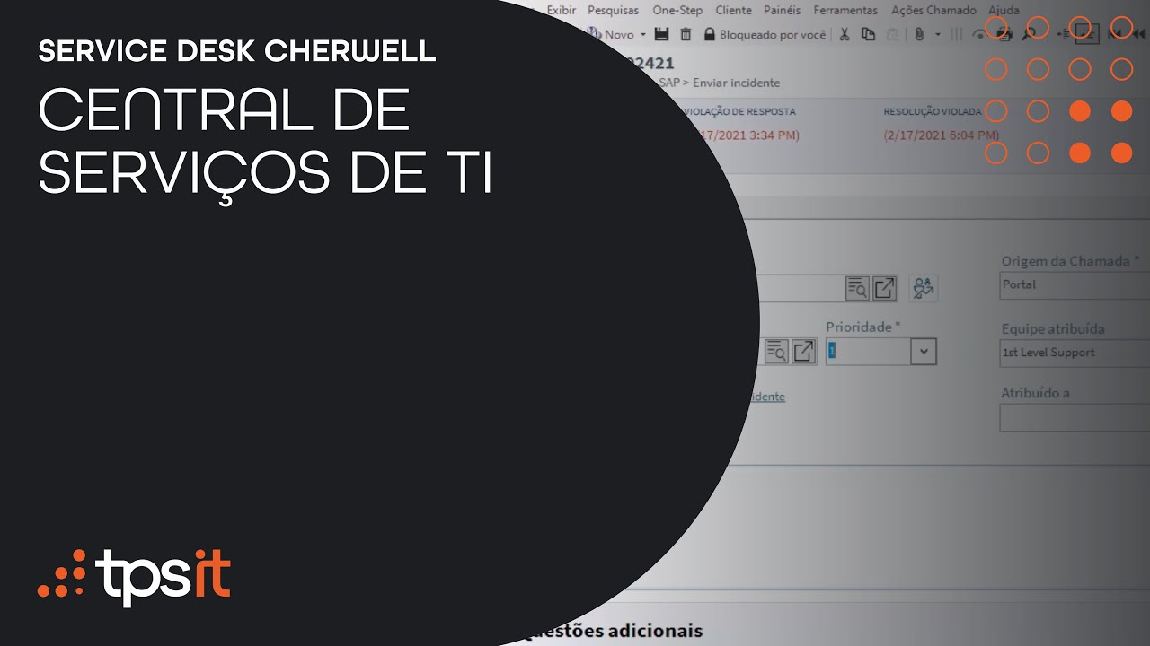 Central de serviços de TI - Service Desk Cherwell - YouTube