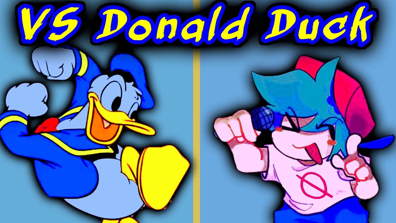 Friday Night Funkin' 🆚 Donald Duck. FNF Mod Donald Duck Full Week ...
