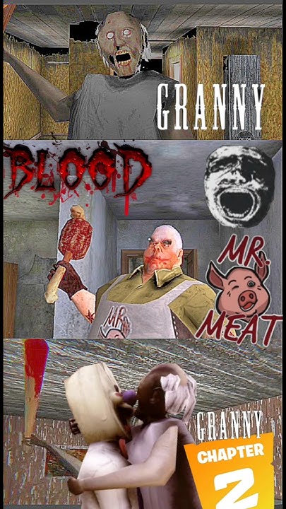 GRANNY VS MR MEAT 💀#grannyvsgrannygame #grannyhorrorgame #jumpscarebattle - YouTube
