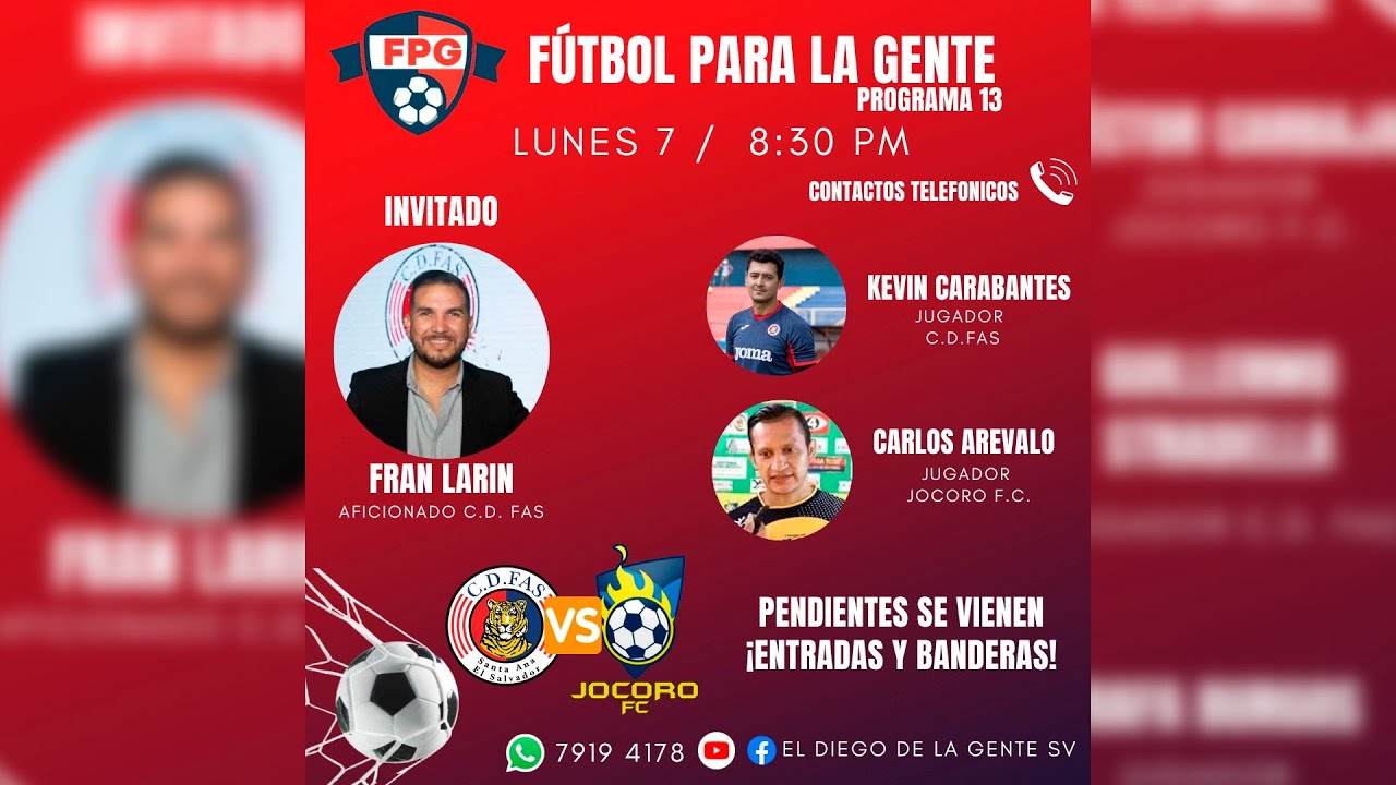 Invitado: Kevin Carabantes, Fran Larin, Carlos Arévalo | Fútbol para la ...