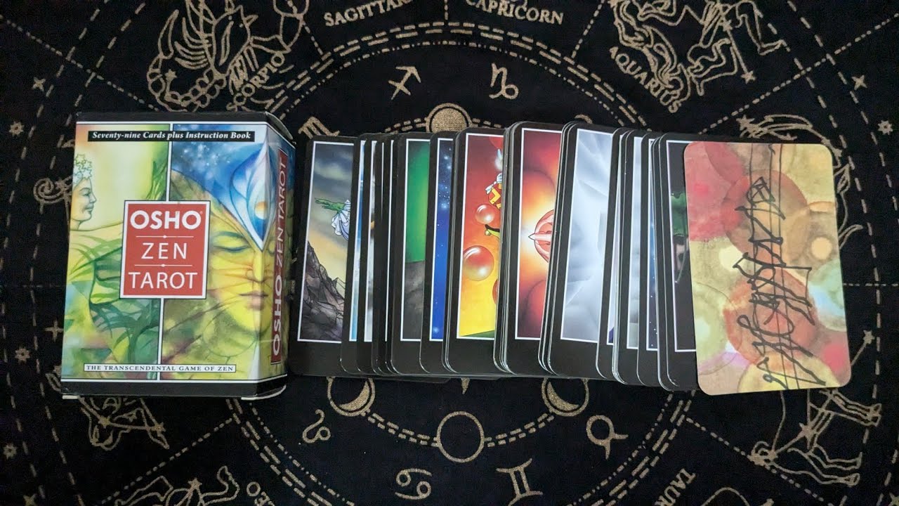 The Osho Zen 79 Tarot Cards Review Pocket Edition (Deva Padma) 🧿 Oracle Flip through - YouTube