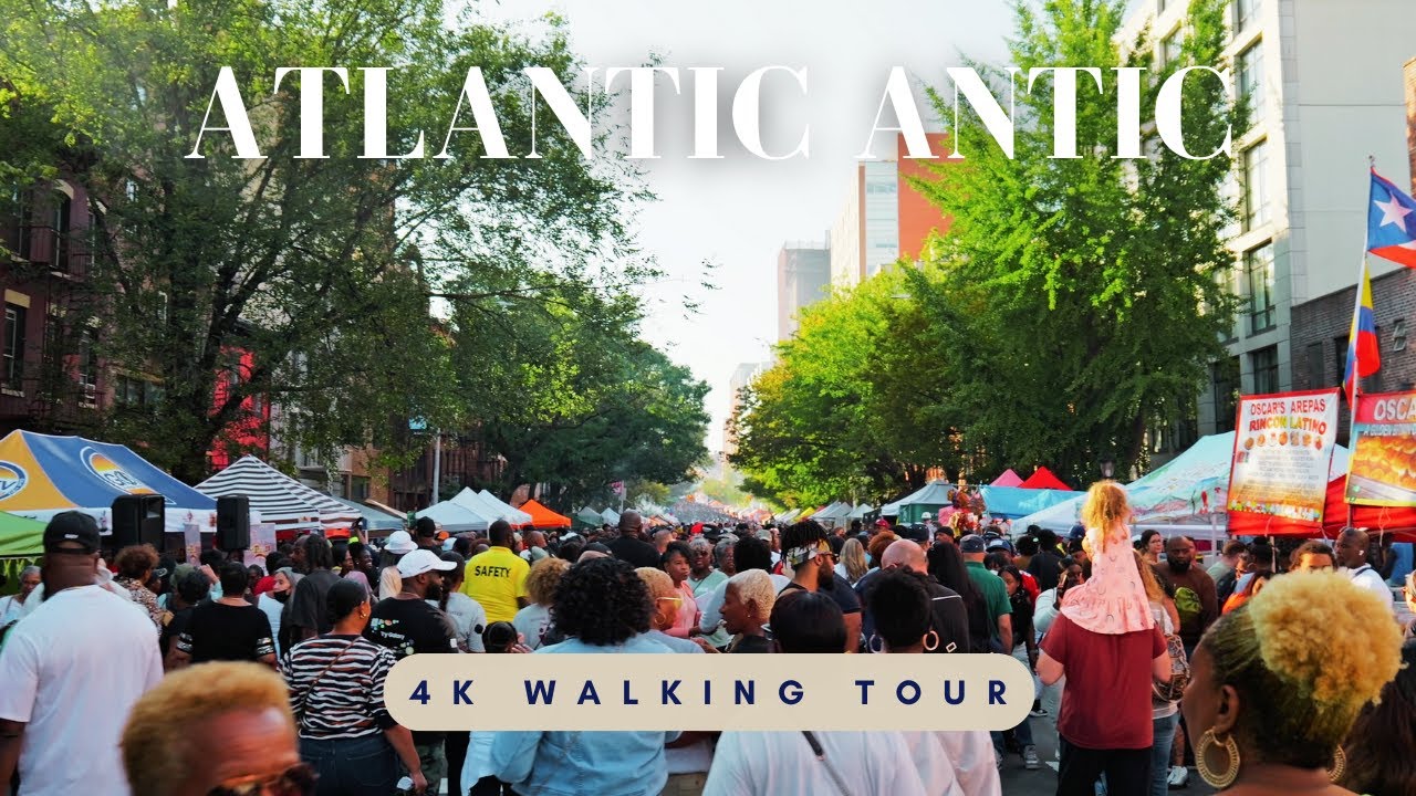Brooklyn's Oldest and Biggest Street Fair. Walking Tour. 4K. - YouTube