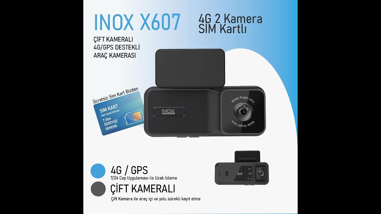 İNOX X607 ARAÇ KAMERASI TANITIM VE KURULUM #InoxX607 #Inox #AraçKamera ...