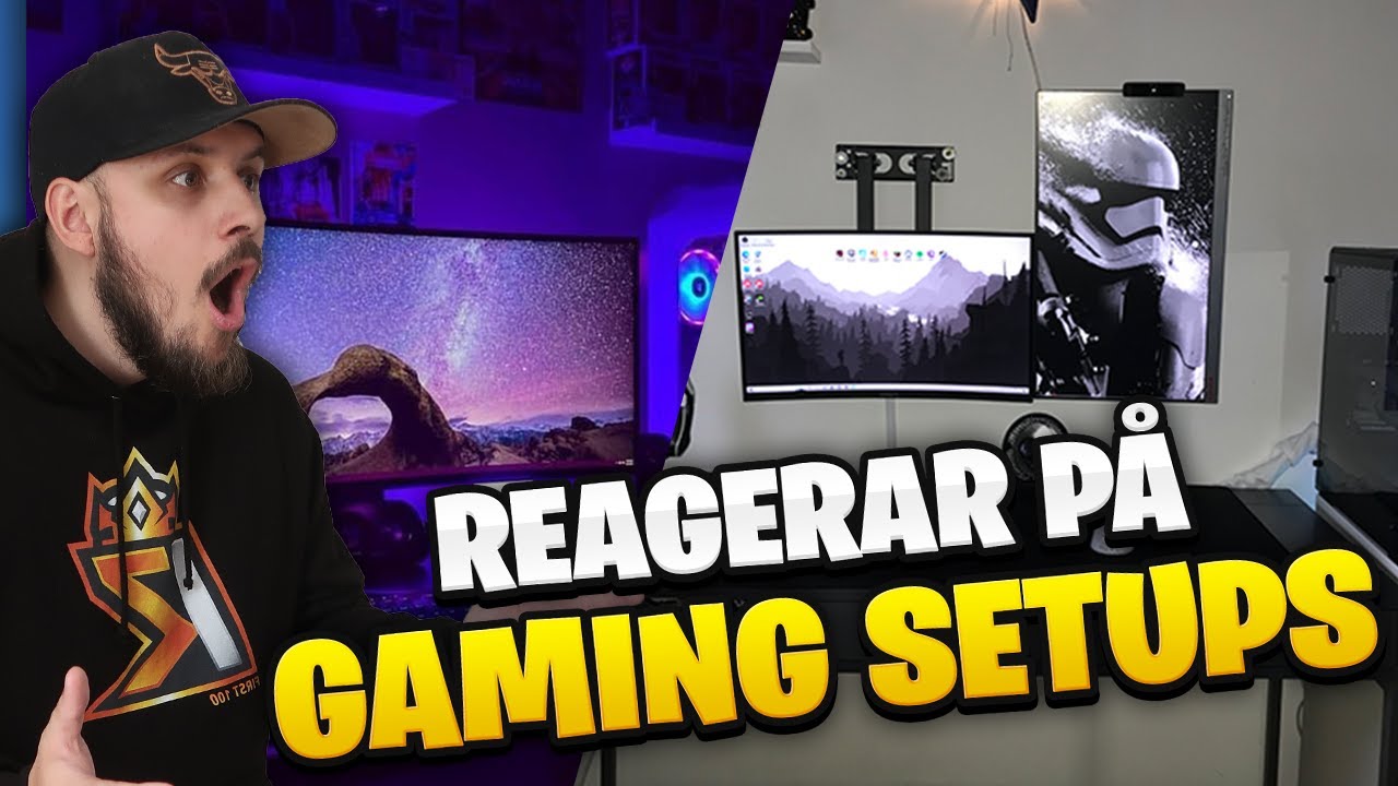 REAGERAR PÅ ERA GAMING SETUPS - YouTube