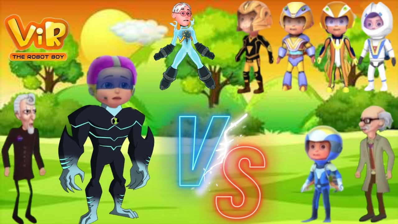 vir the robot boy in hindi cartoon | robot boy suit on | robo wala ...