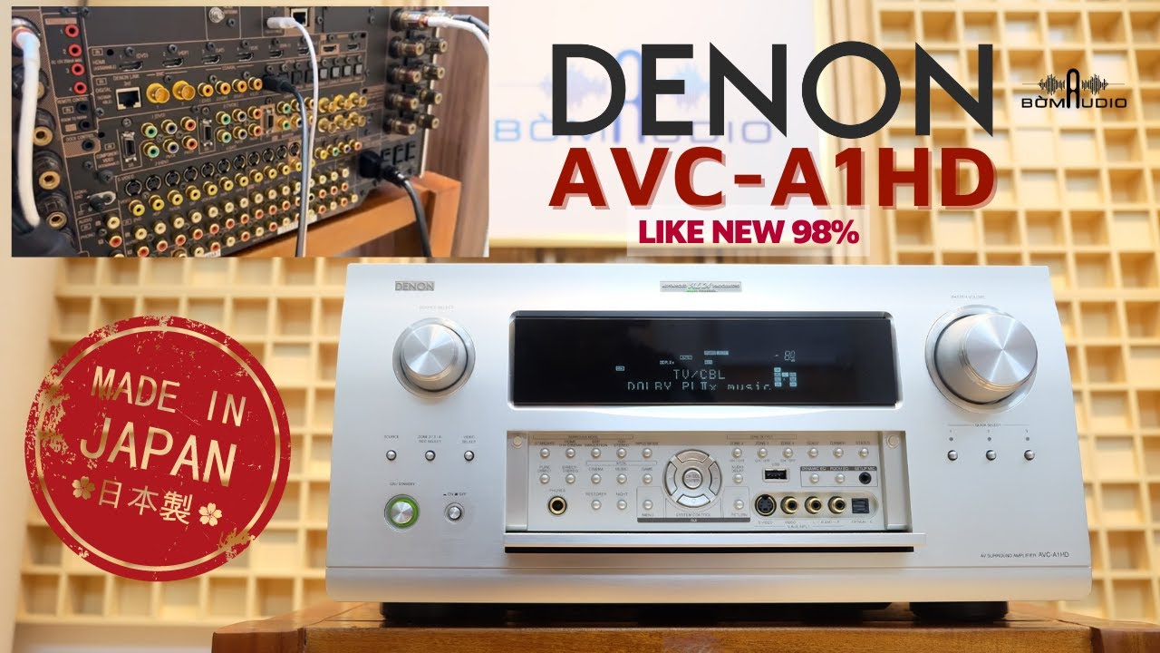 Siêu Phẩm Flagship DENON AVC-A1HD 💕Khủng Long Một Thời 100 Triệu 30kg 💕 ...