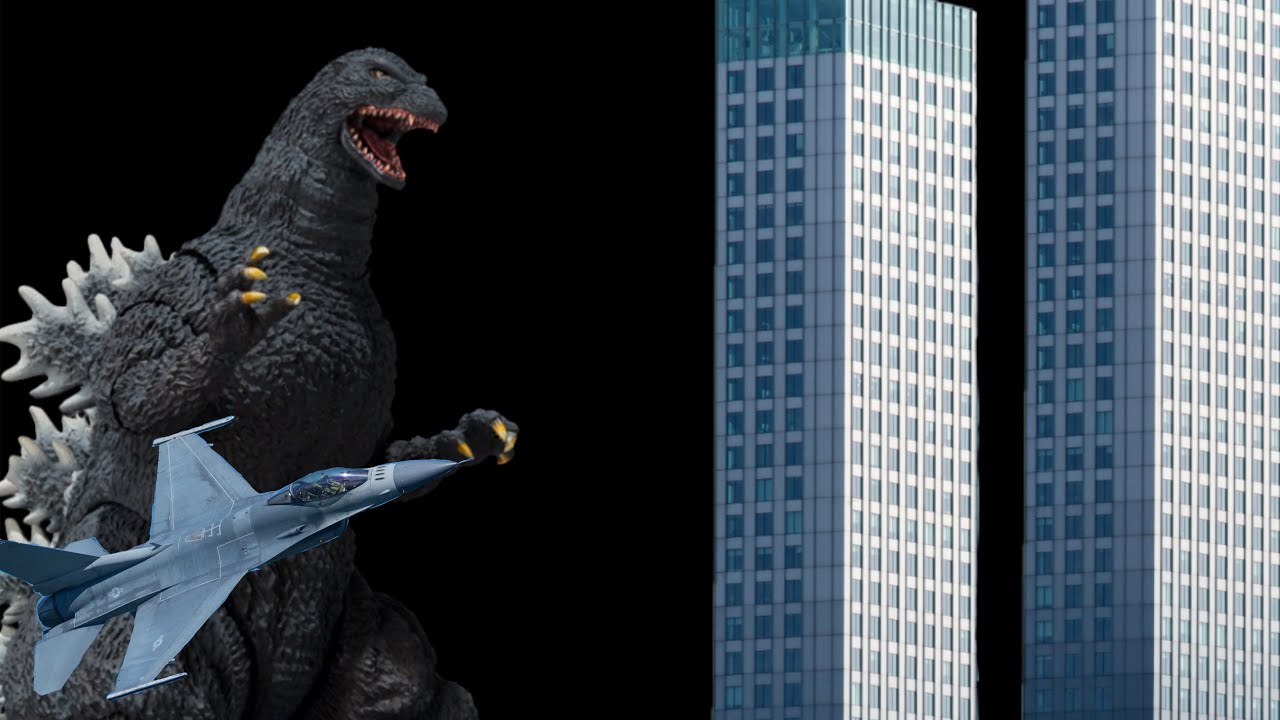 Heisei Godzilla Attacks Monarch Outpost - YouTube