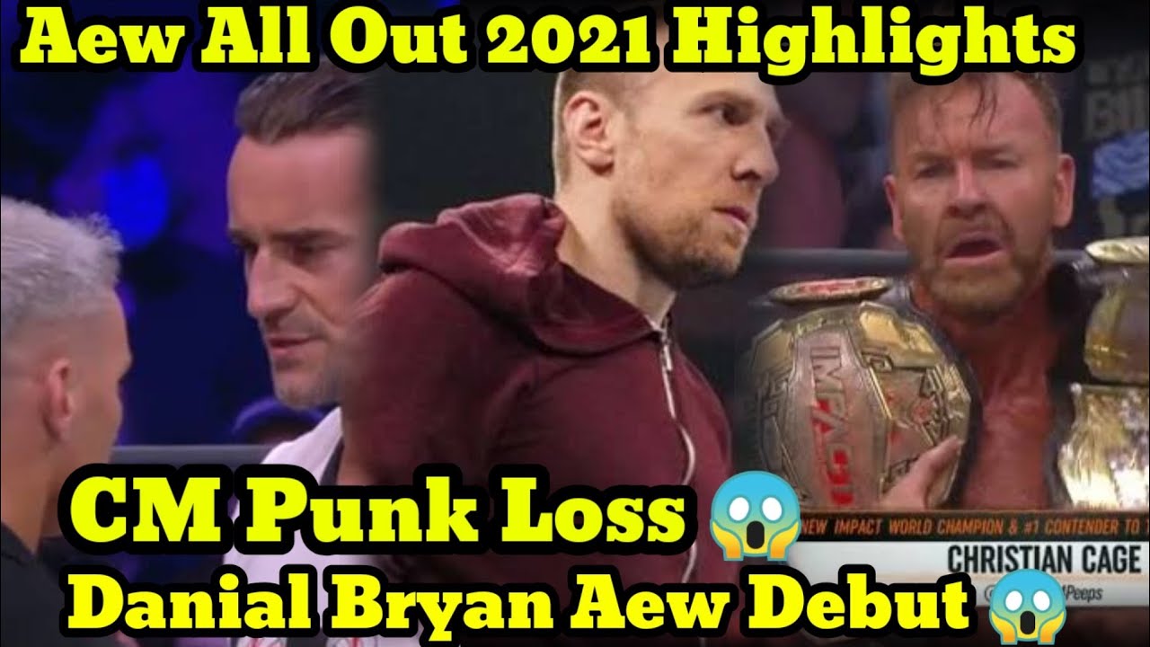 Aew All Out 2021 Highlights, Aew All Out 2021 Full Show Highlights ...