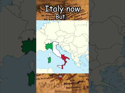 All Italy territories in history