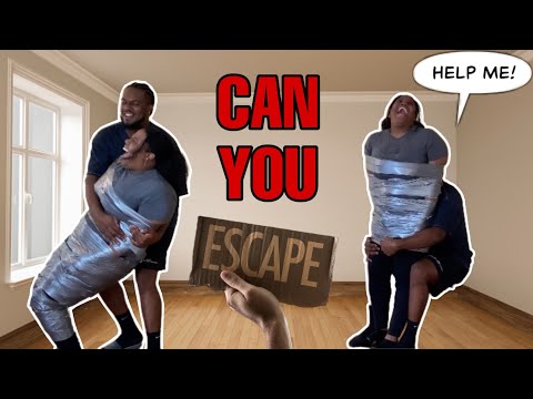 Revenge Couple’s Duct Tape ESCAPE Challenge PART 2 🥴
