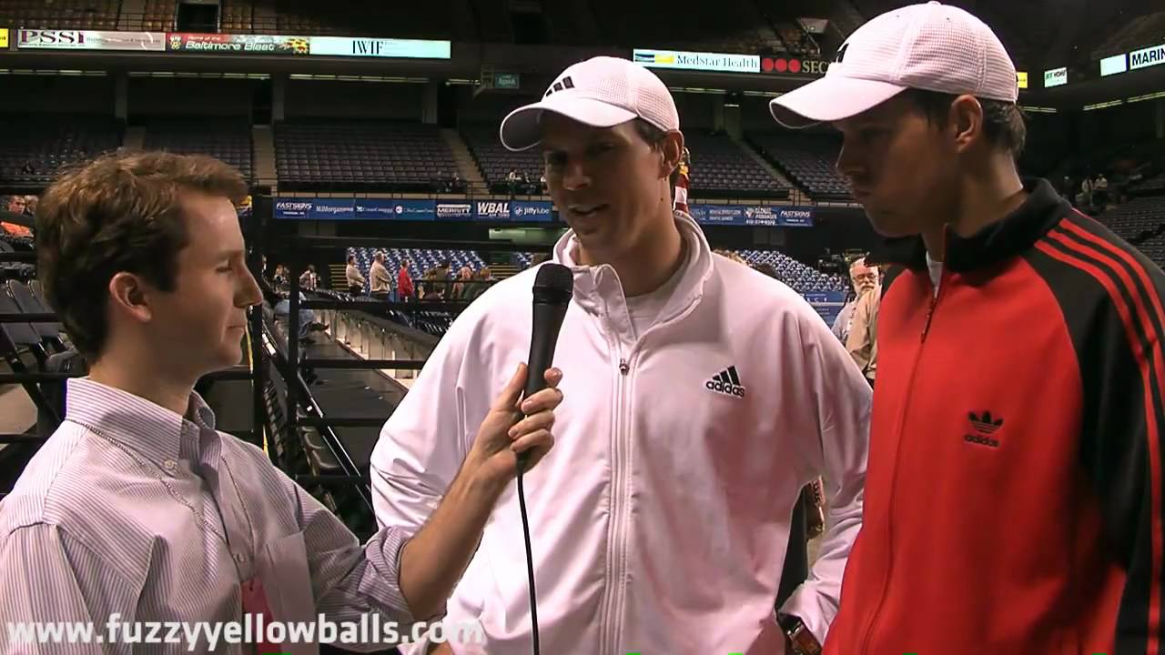 Mike and Bob Bryan on Volley Technique - YouTube