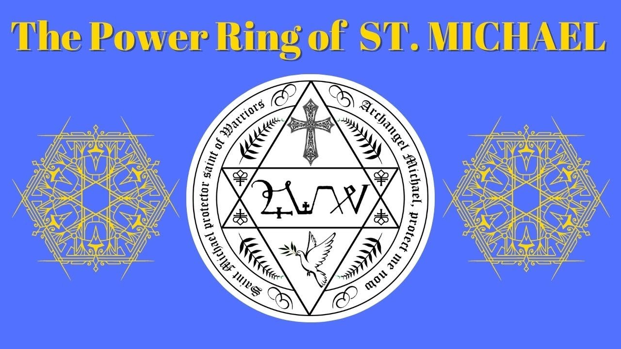 Archangel Michael Protection Ring by World of Amulets & Terra Incognita ...