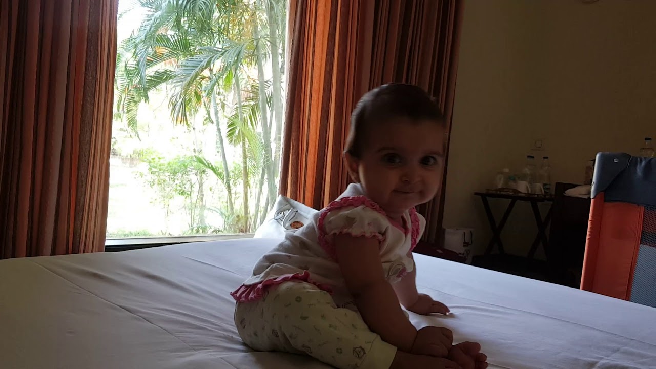 Mayra # Baby girl # 8mnths # Holiday # Vedic Village # Happy Mood ...