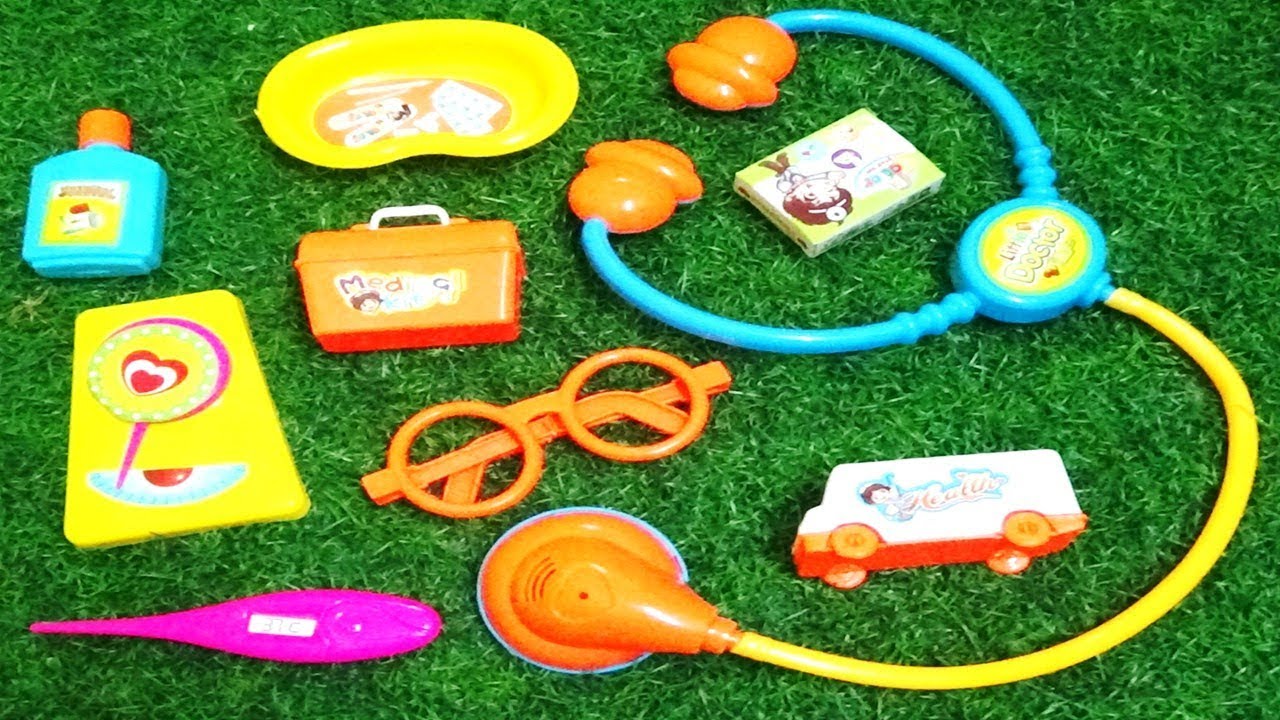 MINI DOCTOR PLAYSET WITH MINI AMBULANCE TOY FOR KIDS - YouTube