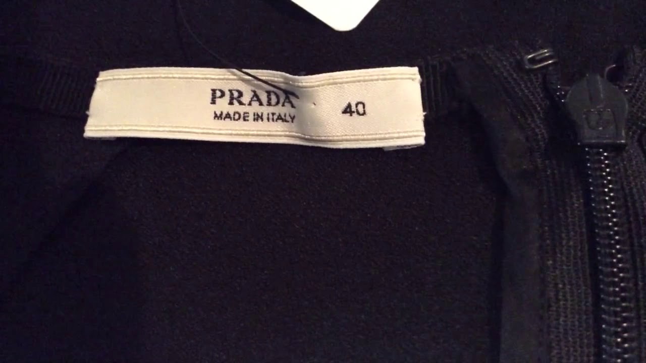 How to identify fake Prada tip 1 - YouTube