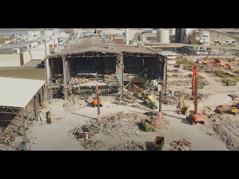 Shotton Paper Mill | John F Hunt Regeneration | April 2022 - YouTube