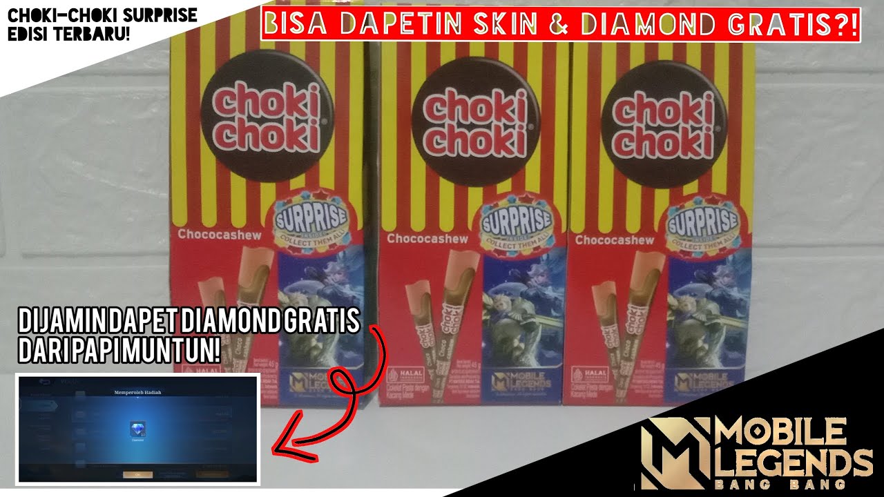 Akhirnya yang ditunggu-tunggu Choki2 Surprise edisi mlbb||Bisa dapet ...