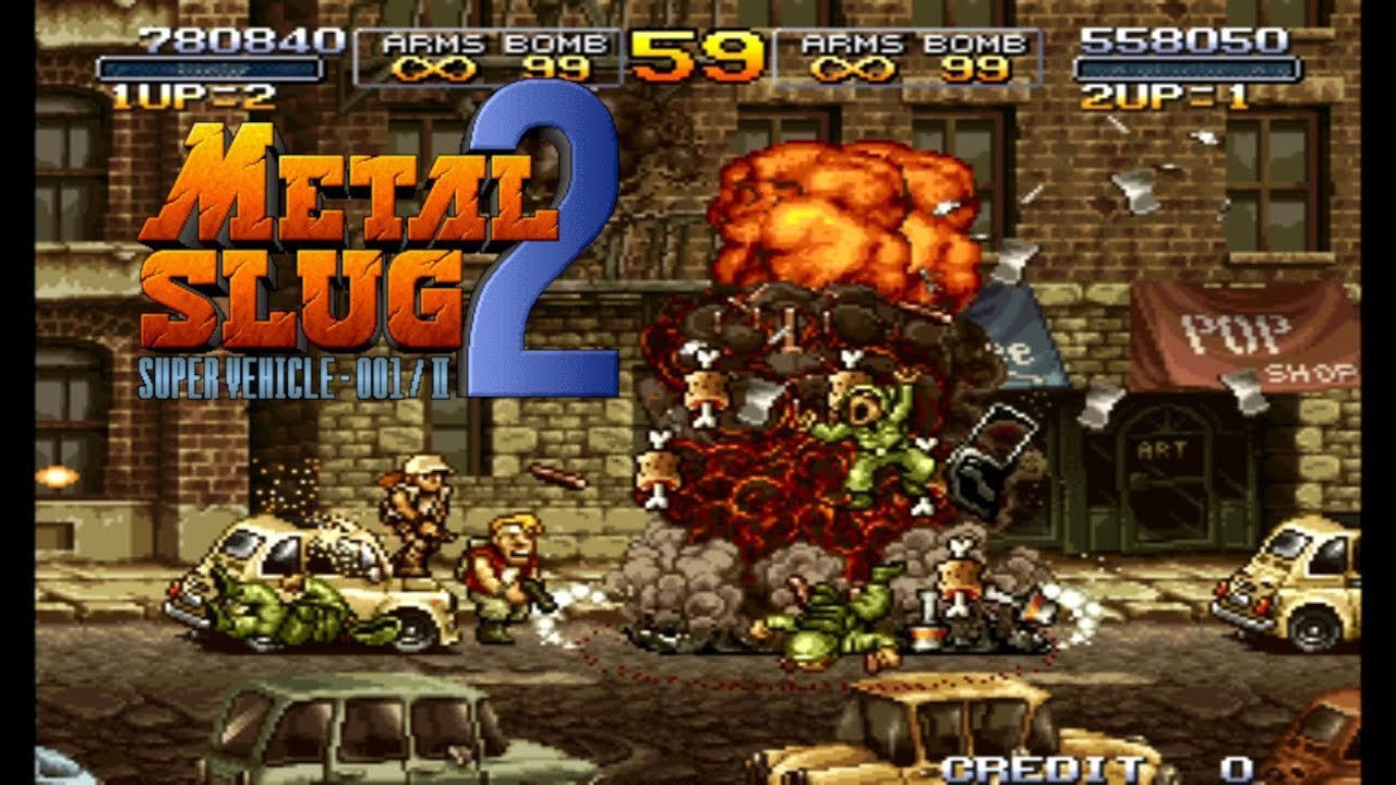 Metal Slug 2 - Arcade Longplay 1080p 60fps - YouTube