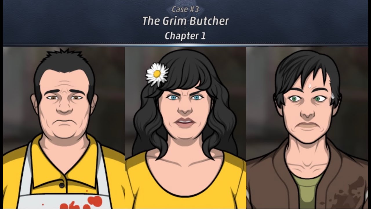 Criminal Case | Case #3 - The Grim Butcher | Chapter 1 - YouTube