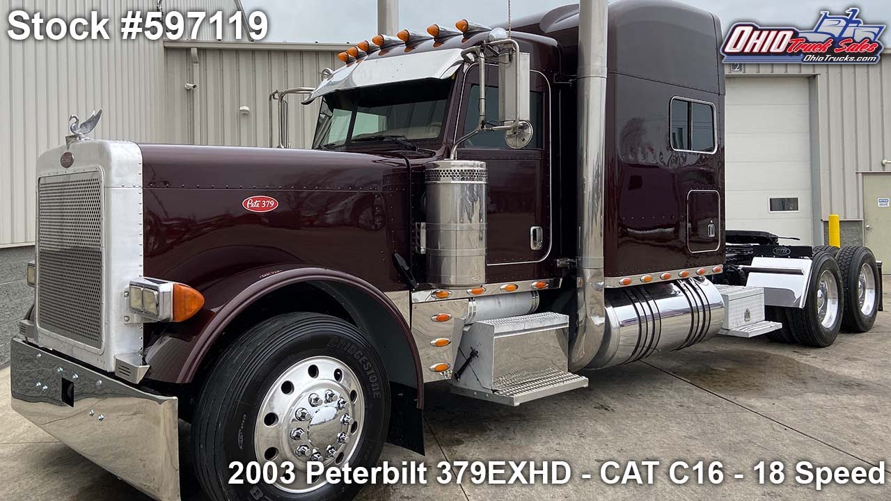 2003 PETERBILT 379EXHD - 579119 - SOLD BEFORE POSTED! - YouTube