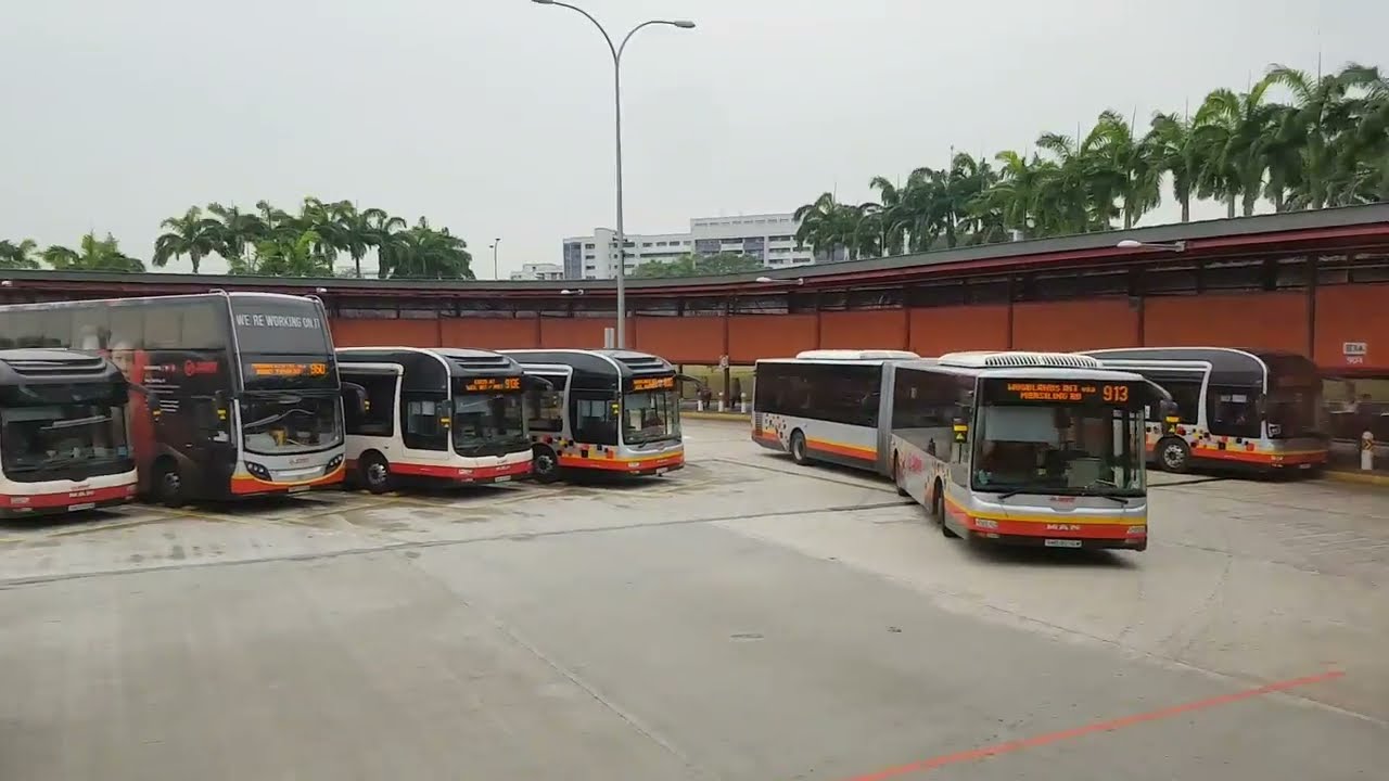 Woodlands Temp Bus Int [View from the bus] - YouTube