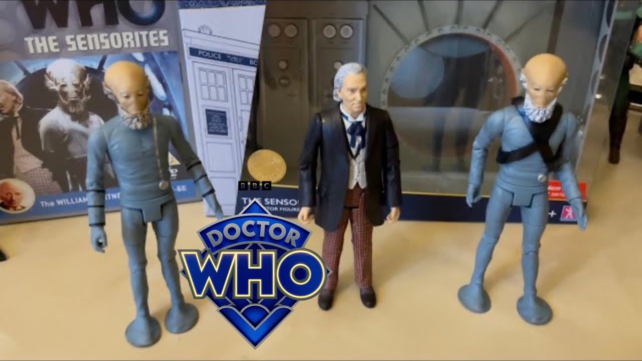 Doctor Who The Sensorites 3 figure set B&M exclusive Character Options ...