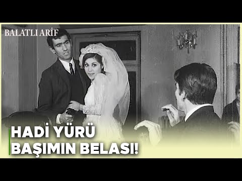 Balatlı Arif Türk Filmi | Arif, Gülşen'i Nikahtan Kaçırıyor
