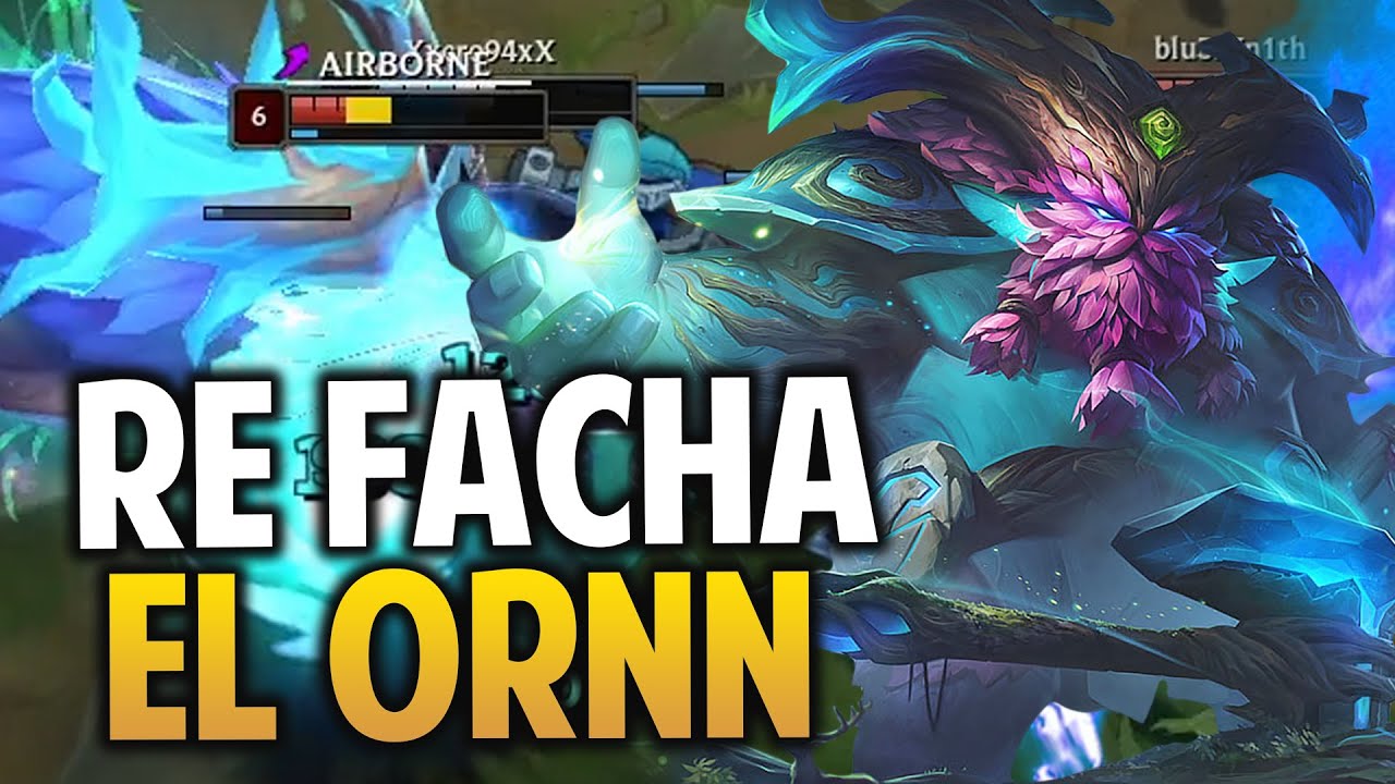 ¡RE FACHERO EL ORNN CON SU NUEVA SKIN | League of Legends - YouTube