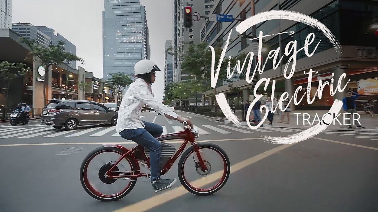 Vintage Electric Tracker: An e-bike with a twist! - YouTube