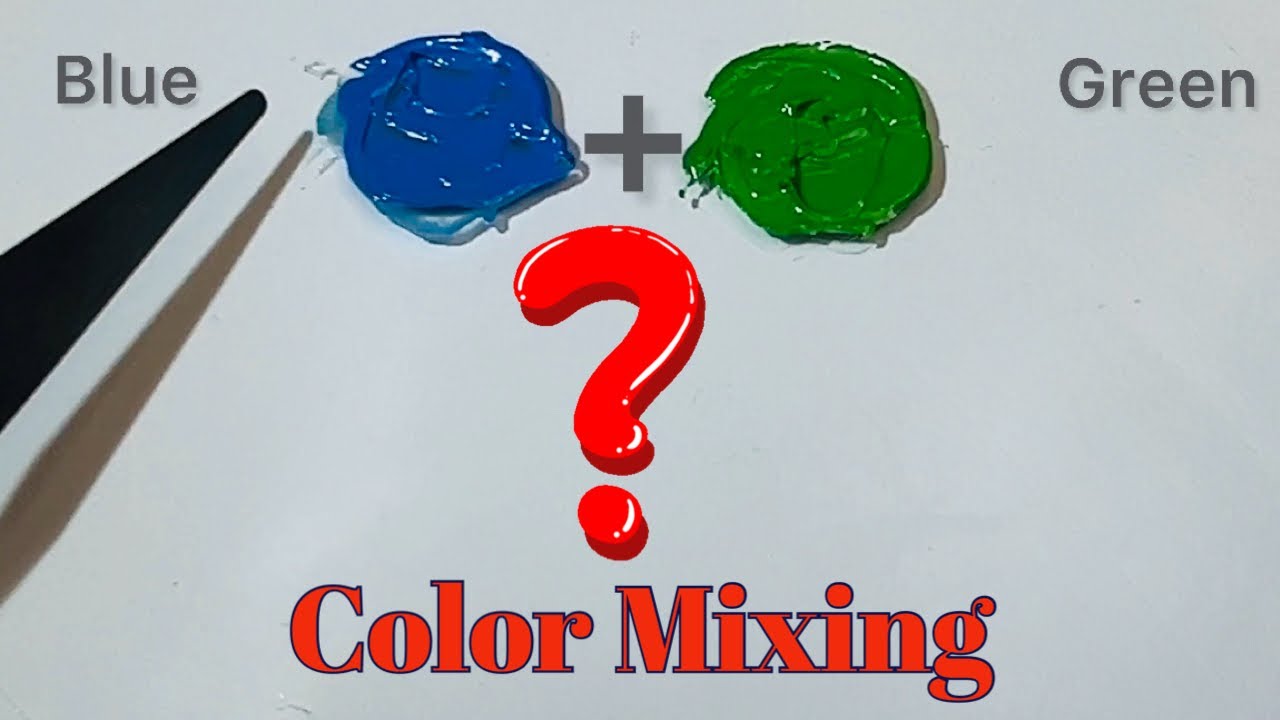 Guess the final color 🎨| satisfying video | Art video | Color Mixing ...