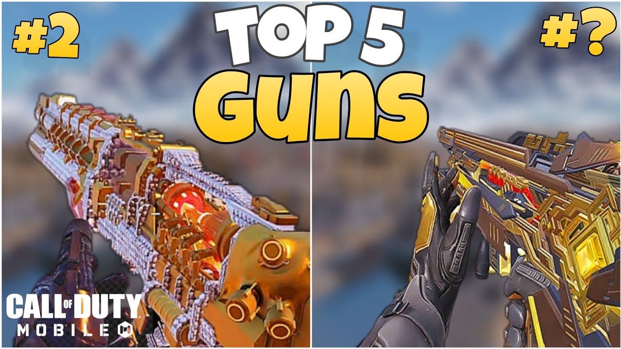Top 5 BEST Assault Rifles For Battle Royale In SEASON 5 | Call Of Duty ...