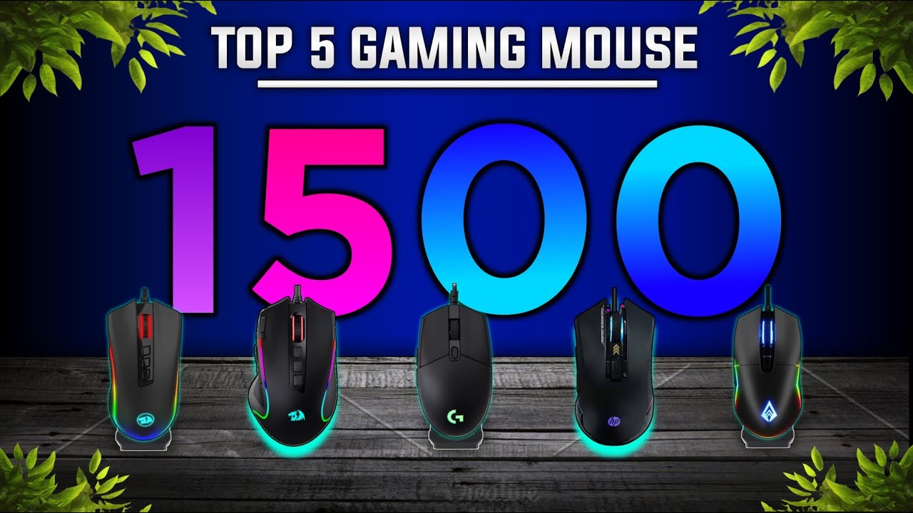Top 5 Best Mouse Under 1500 for Gaming I Best Mouse Under 15000 - YouTube