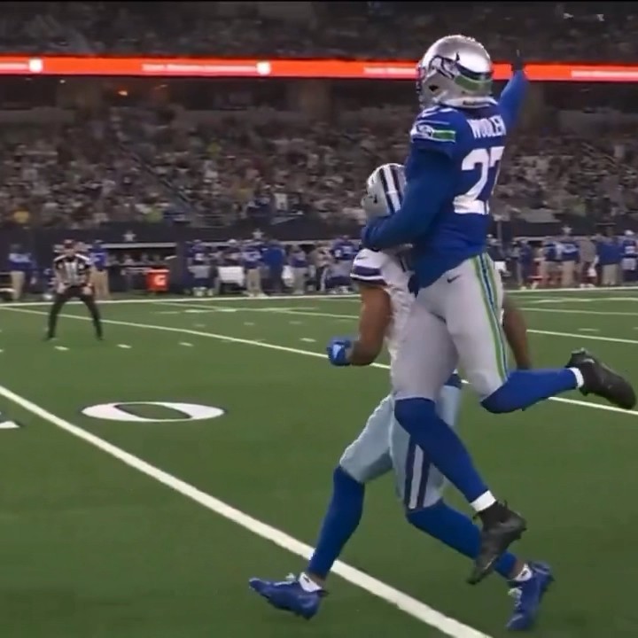🤣 Refs Call Pass Interference On Riq Woolen Here, Seahawks Vs Cowboys ...