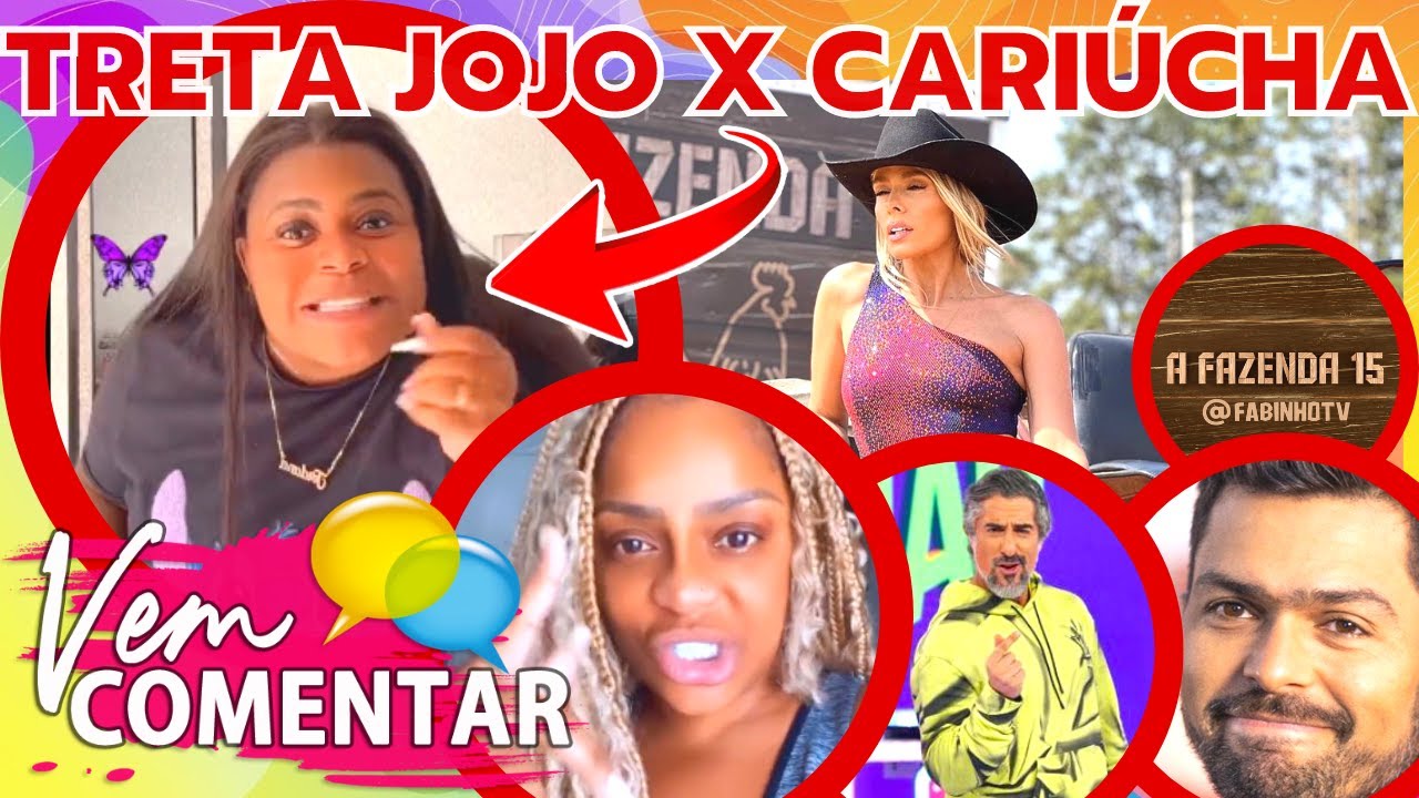 🔥TRETA JOJO X CARIÚCHA, MARCOS MION FORA DA GLOBO? CRISE NO CALDEIRÃO ...