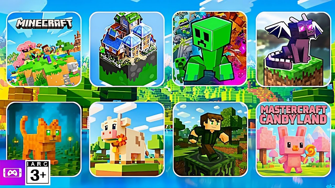 Minecraft PE VS MasterCraft Creeper VS Craftsman Pet VS Pink ...