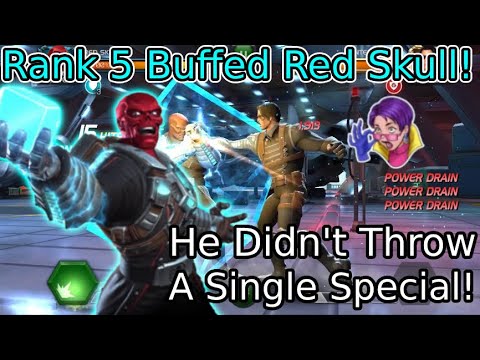 Red Skull Has One Of The Best Power Drains In The Game! Also Rank 5 ...