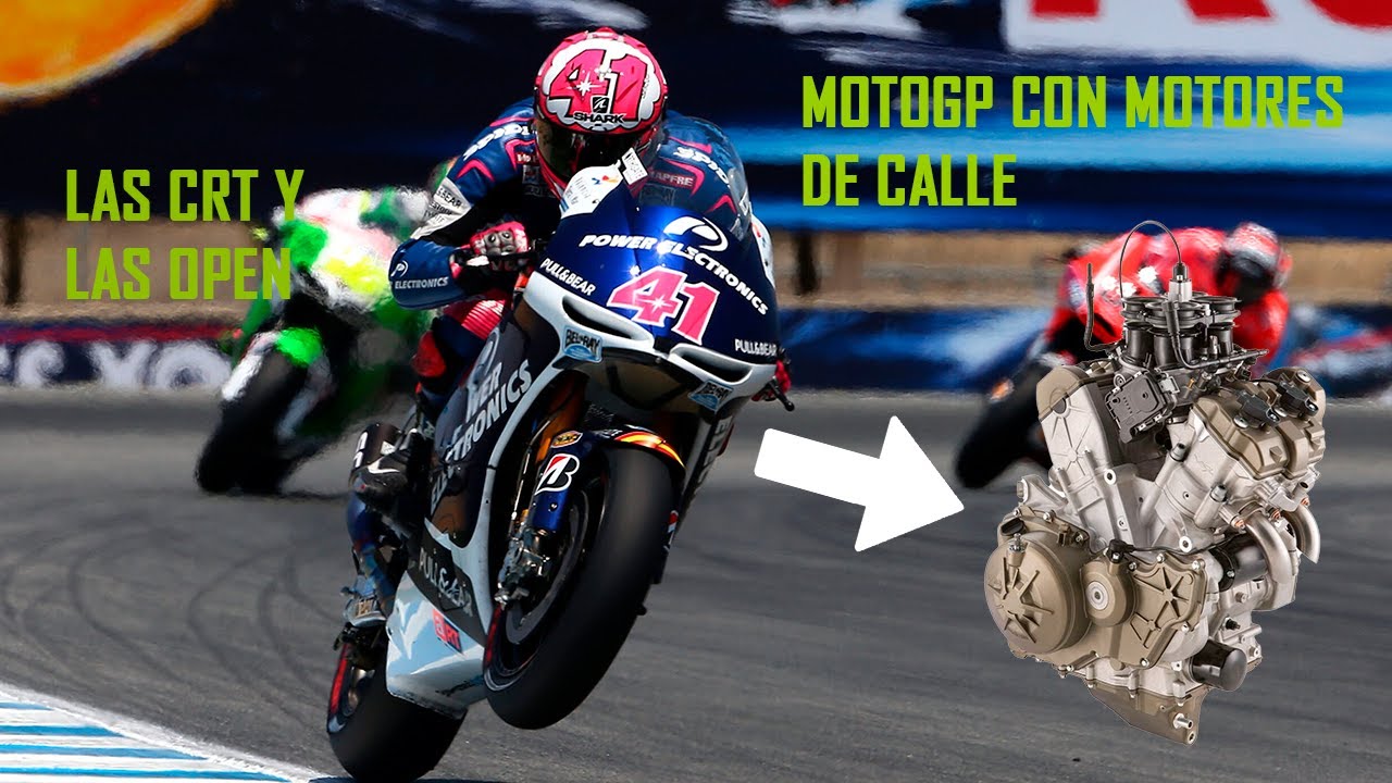 Cuando las MotoGP llevaron motores de serie: Las CRT y las Open. - YouTube