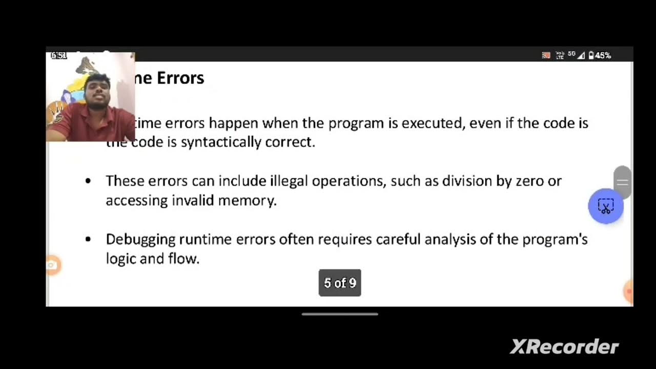 Errors in c program (pop)🖥️ - YouTube