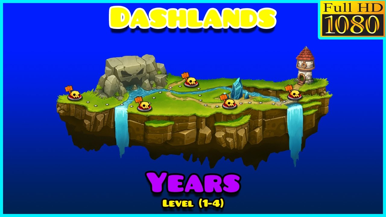 Dashlands | Years (Level 1-4) | Geometry Dash World [HD] - YouTube