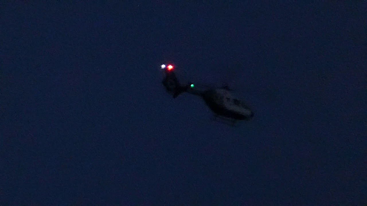 N912EF - Air Methods EC135T2+ Flying Over - YouTube