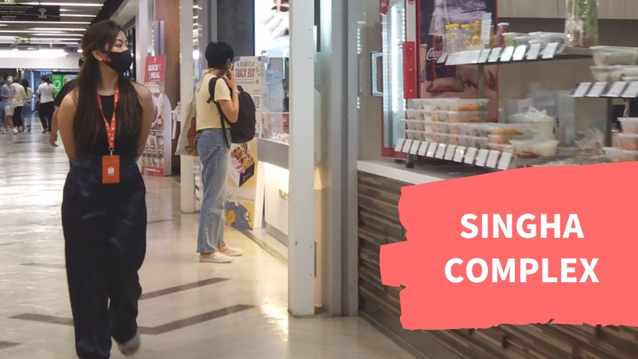 Walking around SINGHA COMPLEX MRT Phetchaburi Thailand On16th Jan 2023 - YouTube