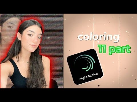 ALIGHT MOTION COLORING ! - YouTube
