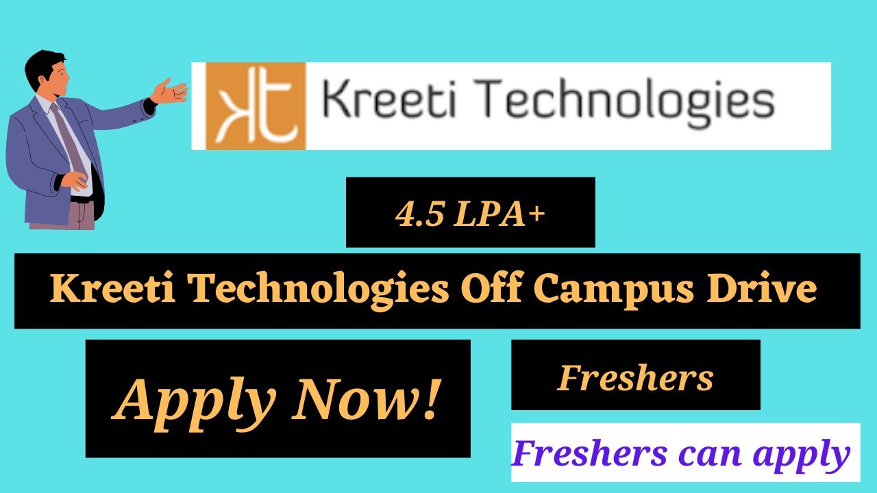 Kreeti Technologies Off Campus Drive | off campus series | off campus ...