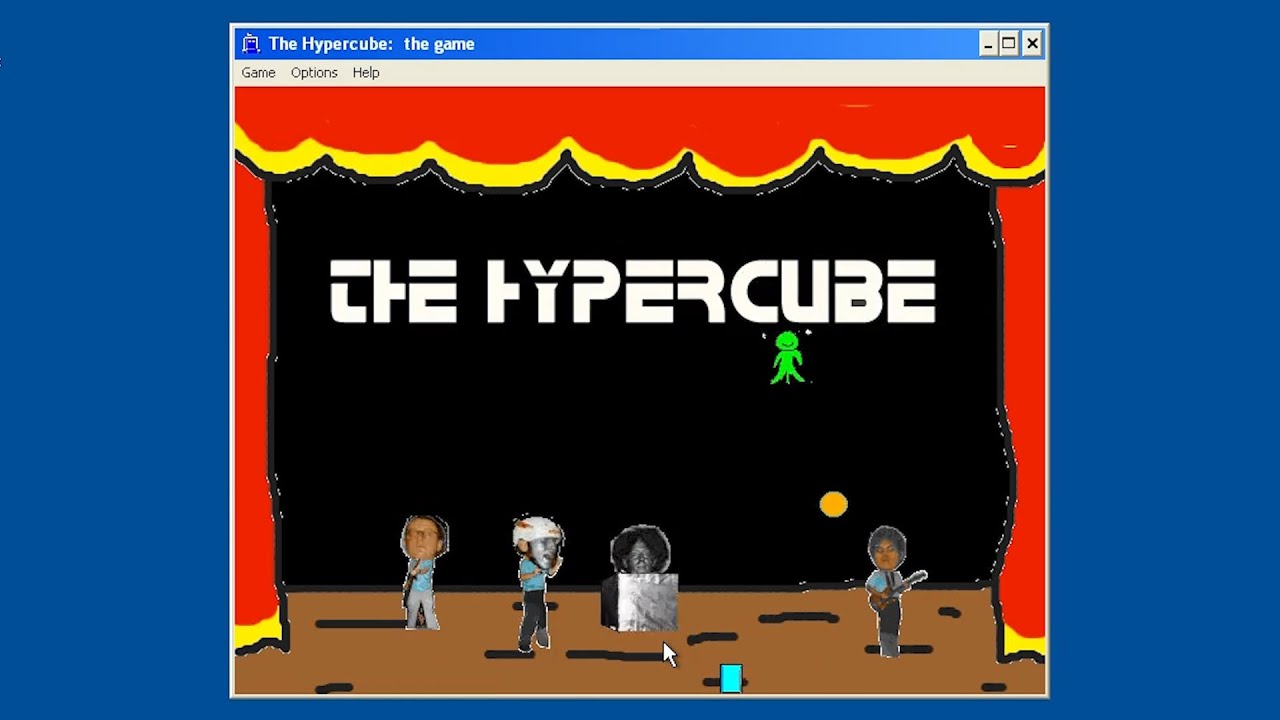 The Hypercube Video Game (Win98) - YouTube