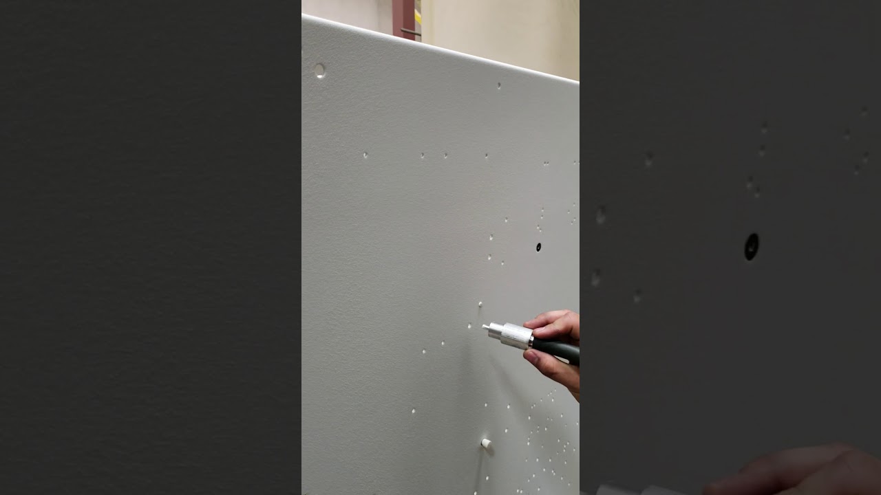 Remove powder coating,/vacuum - YouTube