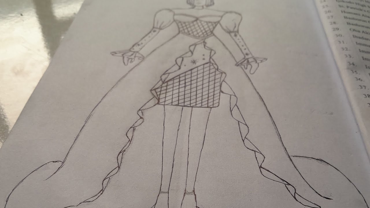 How to sketch a Croqui (part 1): The skeletal - YouTube