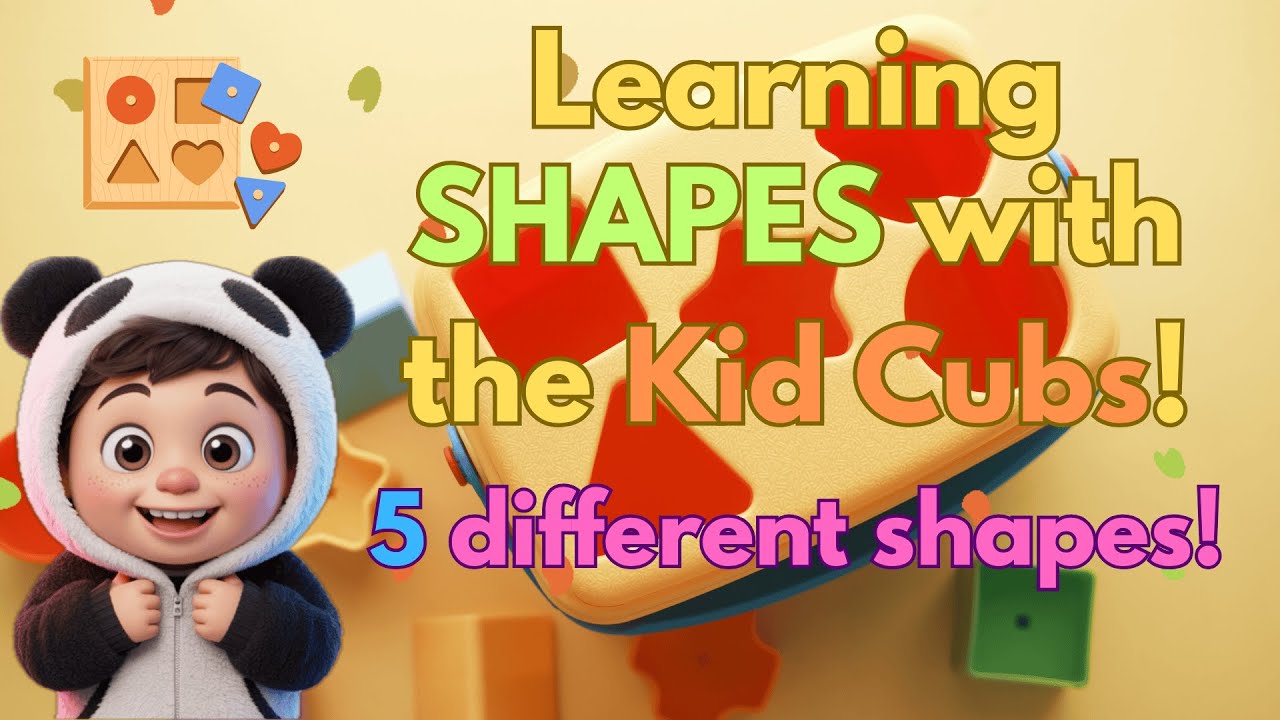 Learn all about Shapes 🔺🟦 | Kid Cubs - YouTube