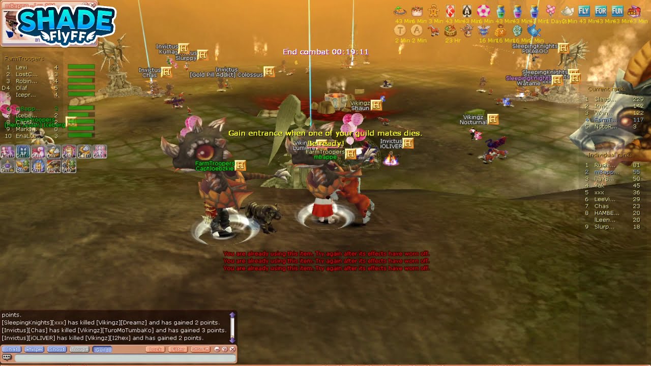 FlyFF SHADE - BOUNTY SIEGE (10.17.2020) - YouTube