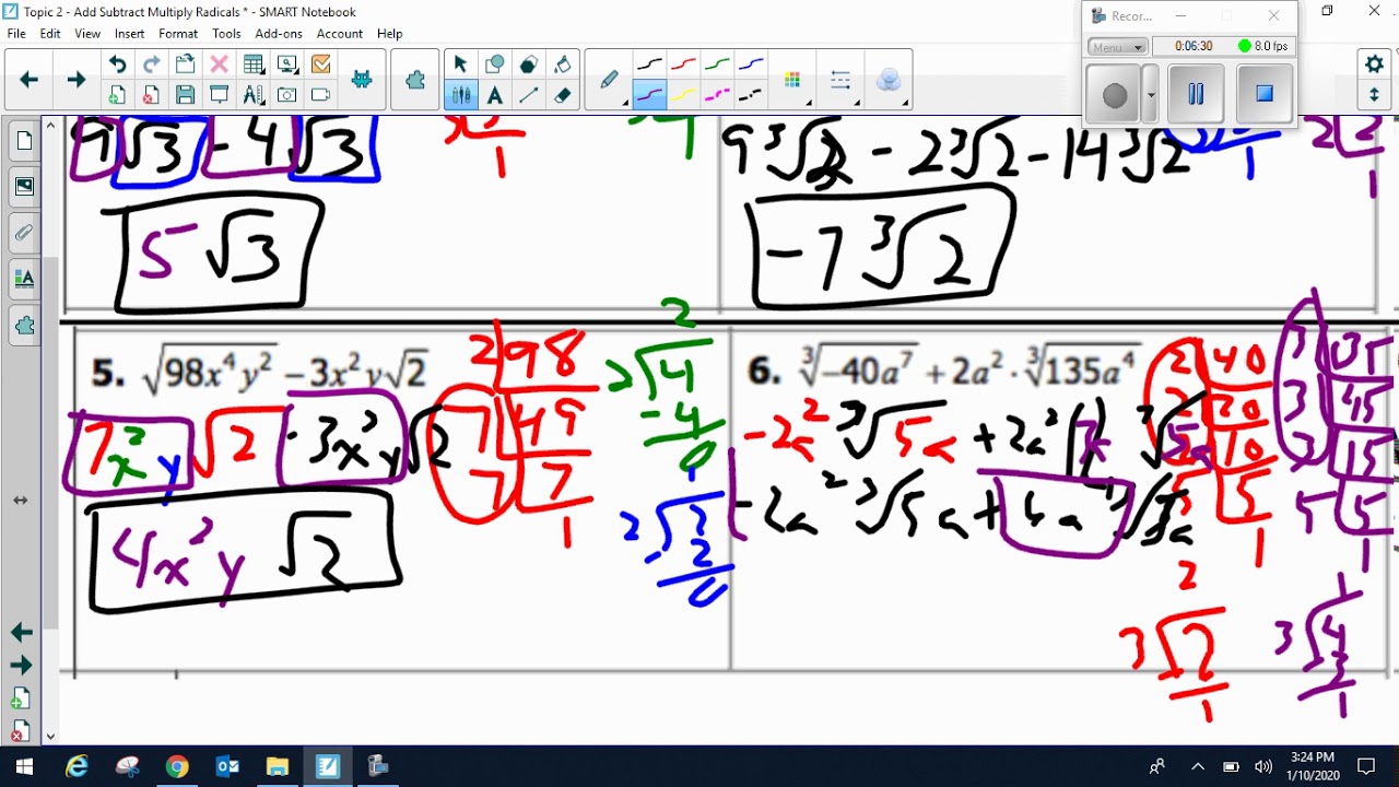 Topic 2 Add Subtract Multiply Radicals YouTube topic-2-add-subtract-multiply-radicals-youtube