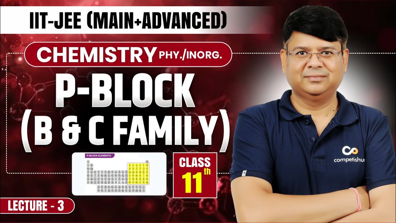 Boron & Carbon Family_L-3 | IIT JEE Chemistry Class 11 | Complete Chapter for JEE Main ...